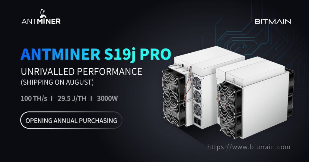 Bitmain Officially Announces the Antminer S19j Pro Annual Batch Order ...